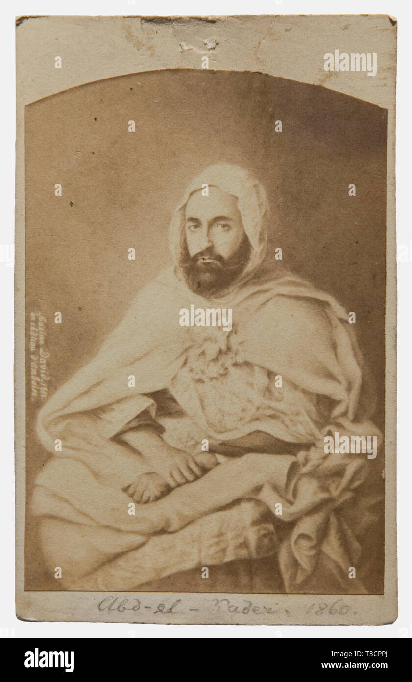 General Emile Félix Count Fleury (1815 - 1884), a parade saddle of Abd ...