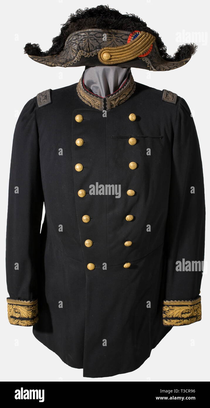 A model 1872 uniform for an comptroller general, first class, periond ...