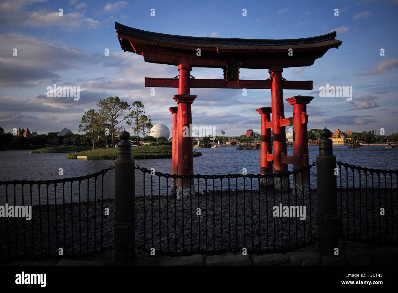 Japan section of EPCOT Walt Disney World Orlando Florida Stock Photo ...