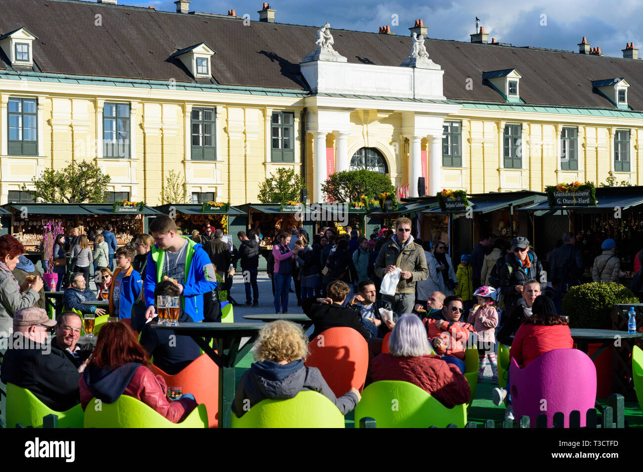 Easter market in 13 hietzing hi-res stock photography and images - Alamy