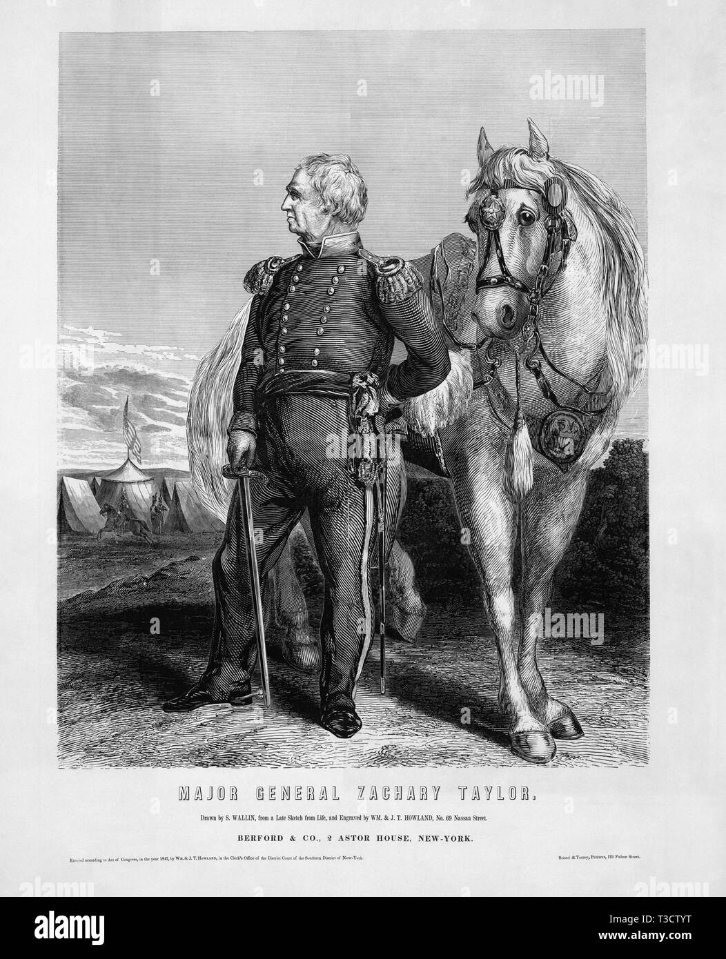 Zachary taylor mexican american war hi-res stock photography and images ...