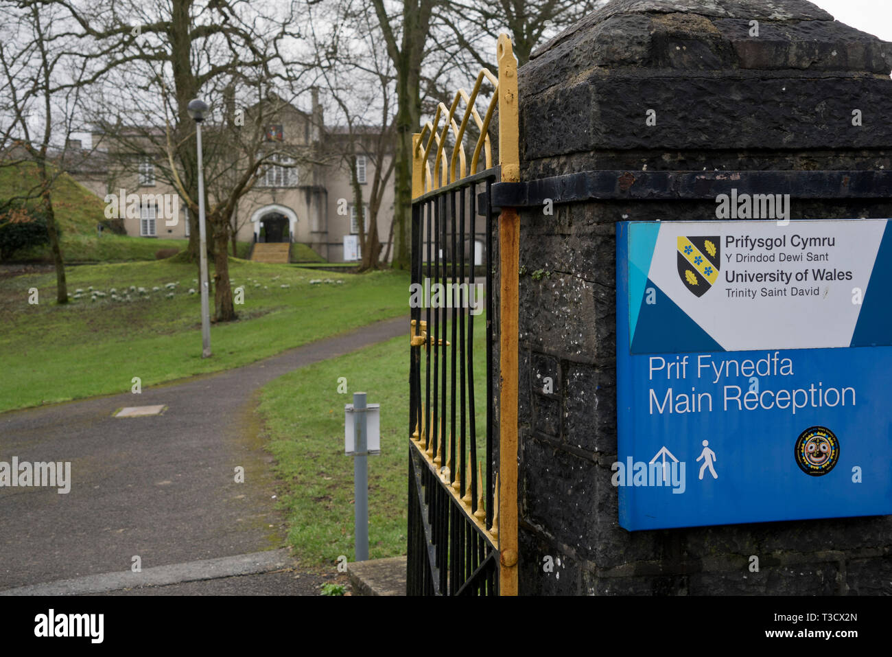 The Trinity Saint David campus of the University of Wales at Lampeter ...