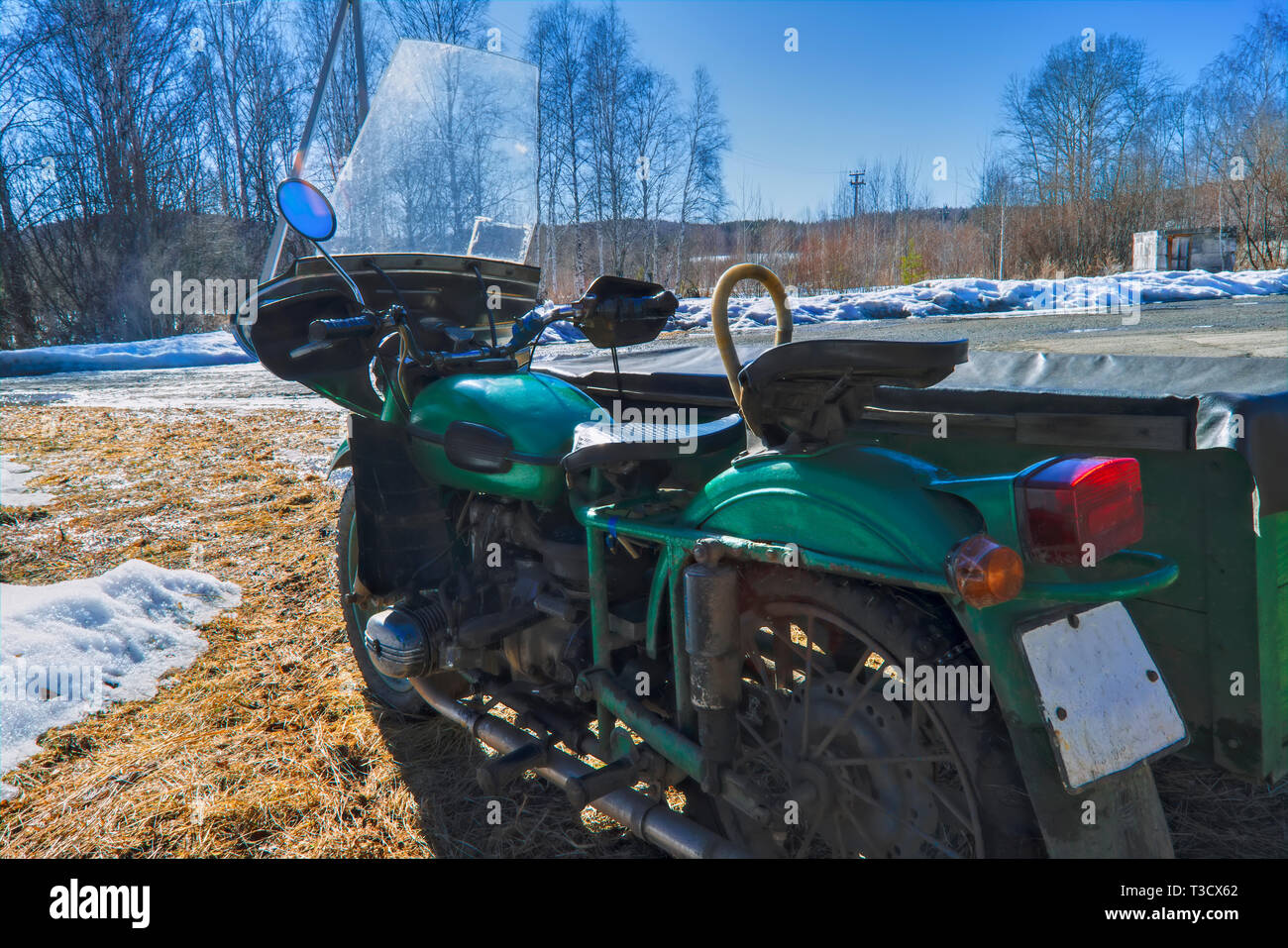 Soviet motorcycle hi-res stock photography and images - Alamy