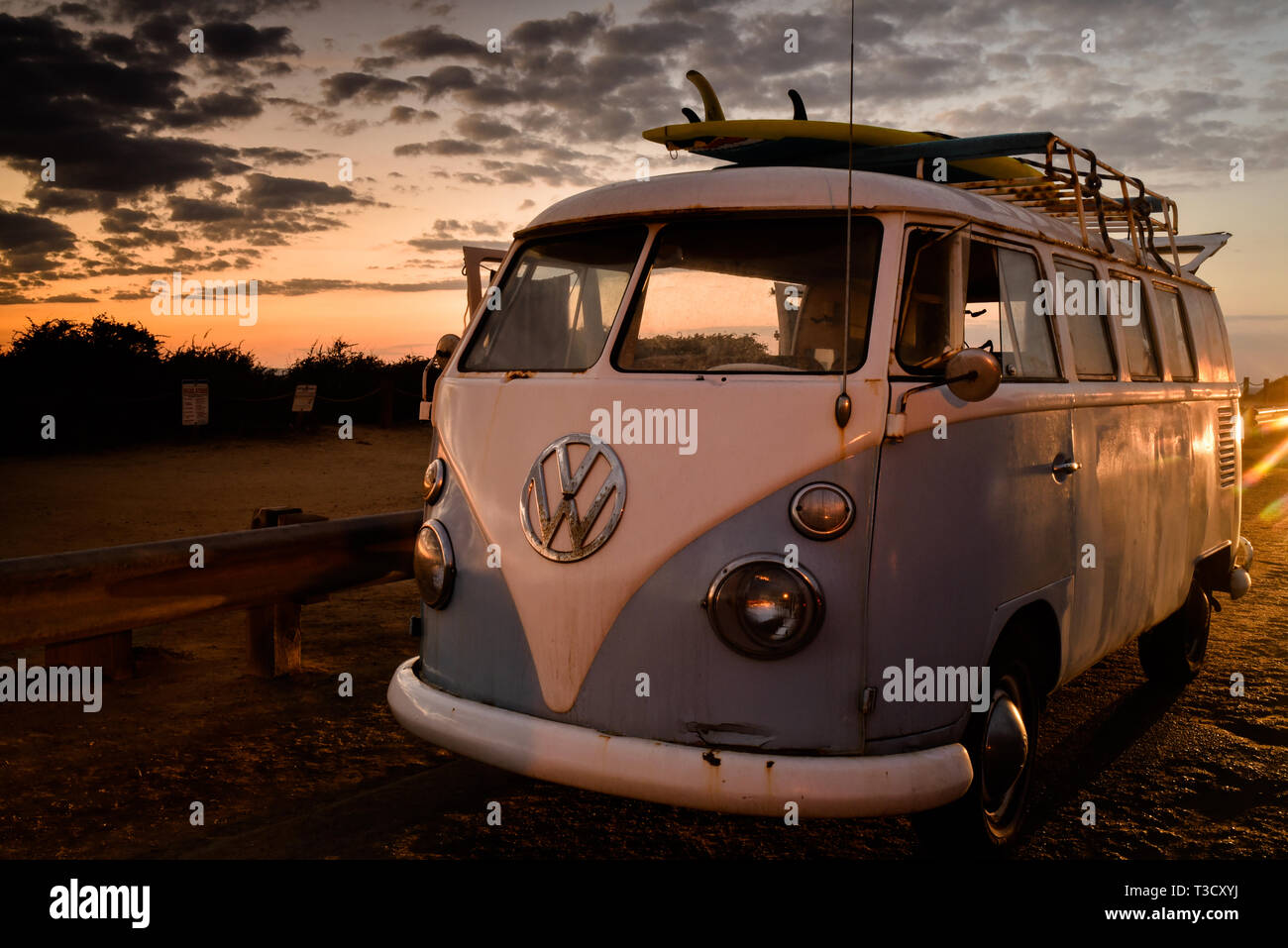 1960s camper van surfer hi-res stock photography and images - Alamy