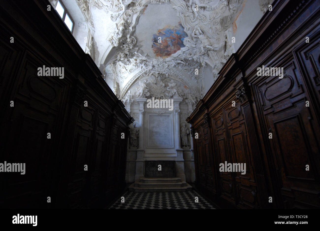 treasure room sala del tesoro saint lawrence charterhouse certosa di ...