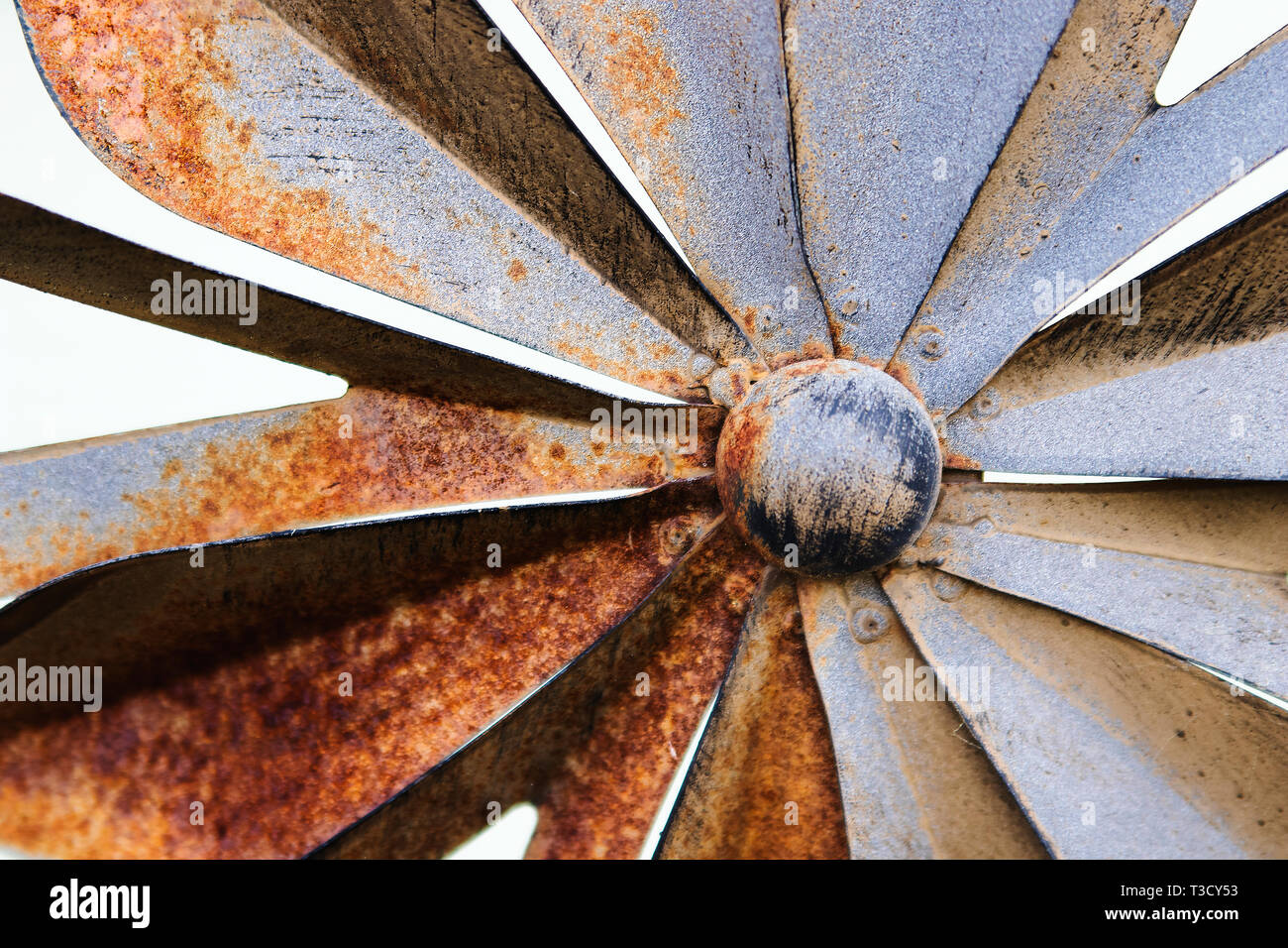 Rusted metal windmill hi-res stock photography and images - Alamy