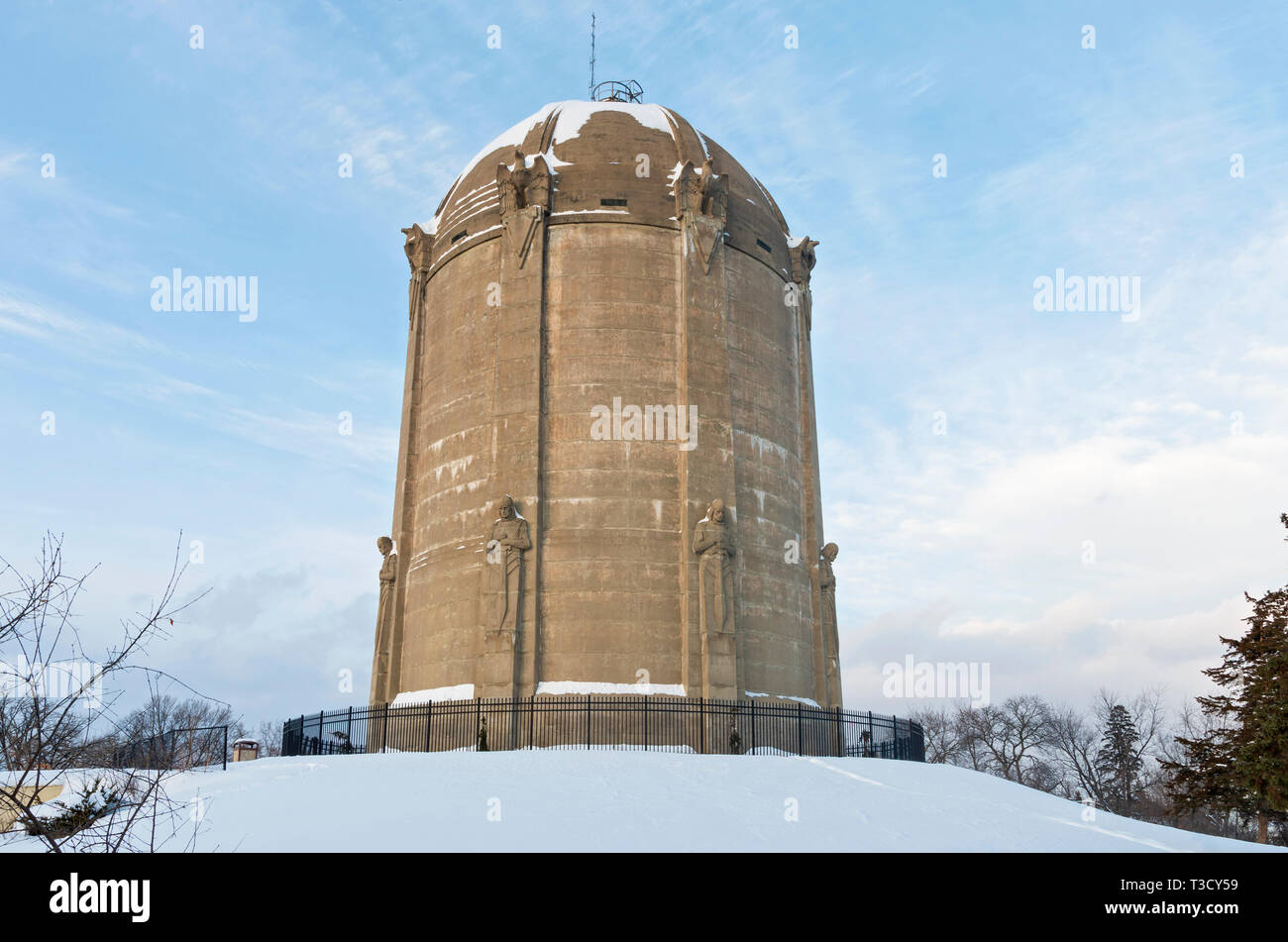 landmark washburn park water tower listed on national register of ...