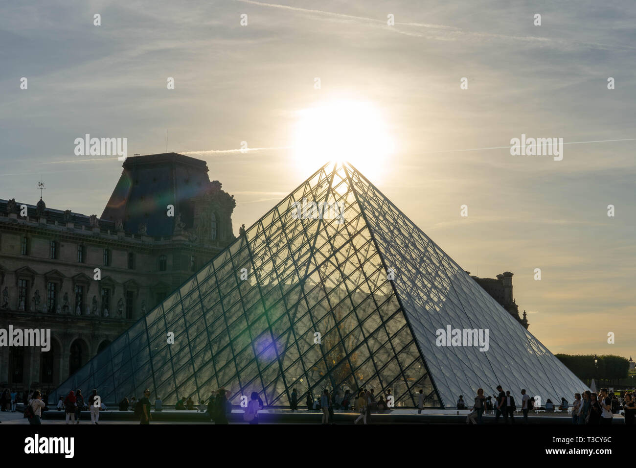History of the louvre hi-res stock photography and images - Alamy