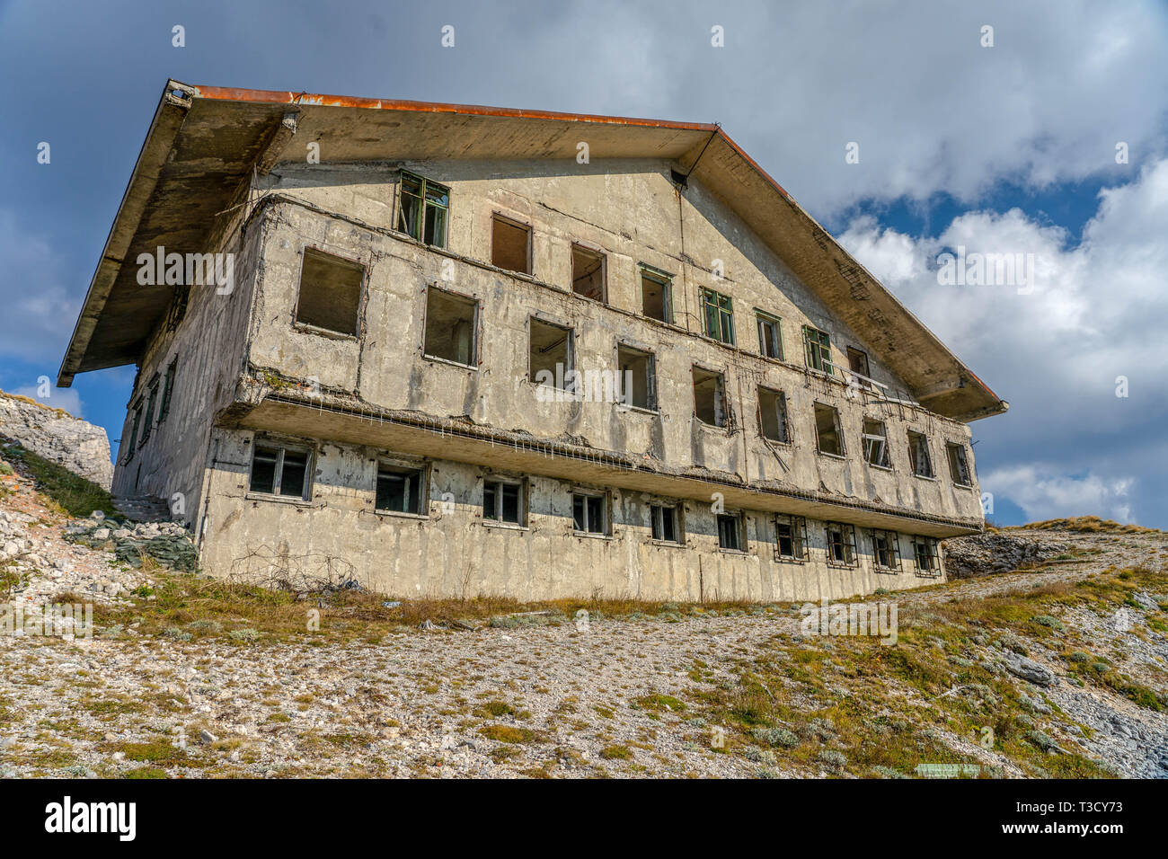 Abandoned deserted army barracks hi-res stock photography and images ...