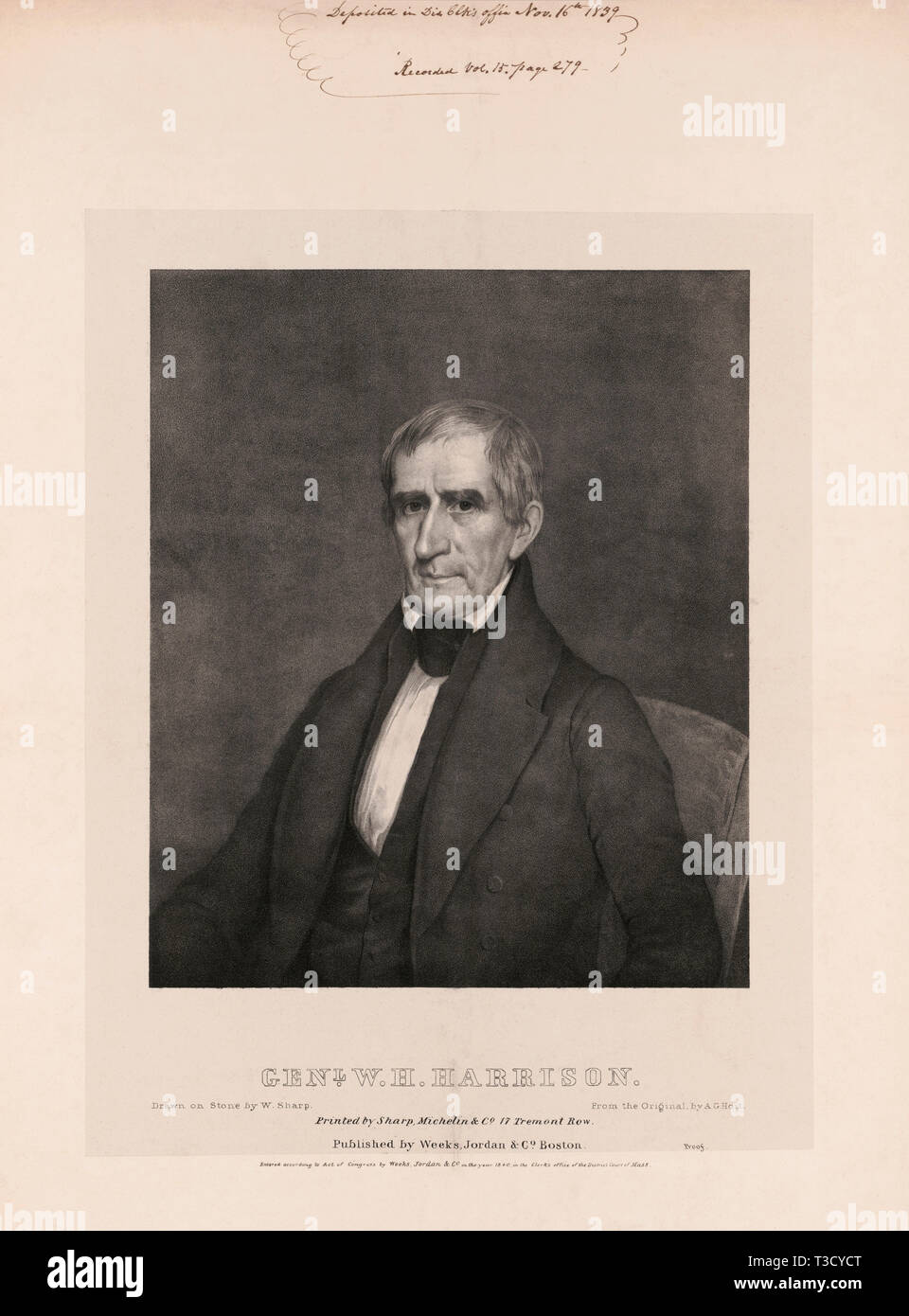 William henry harrison campaign hi-res stock photography and images - Alamy