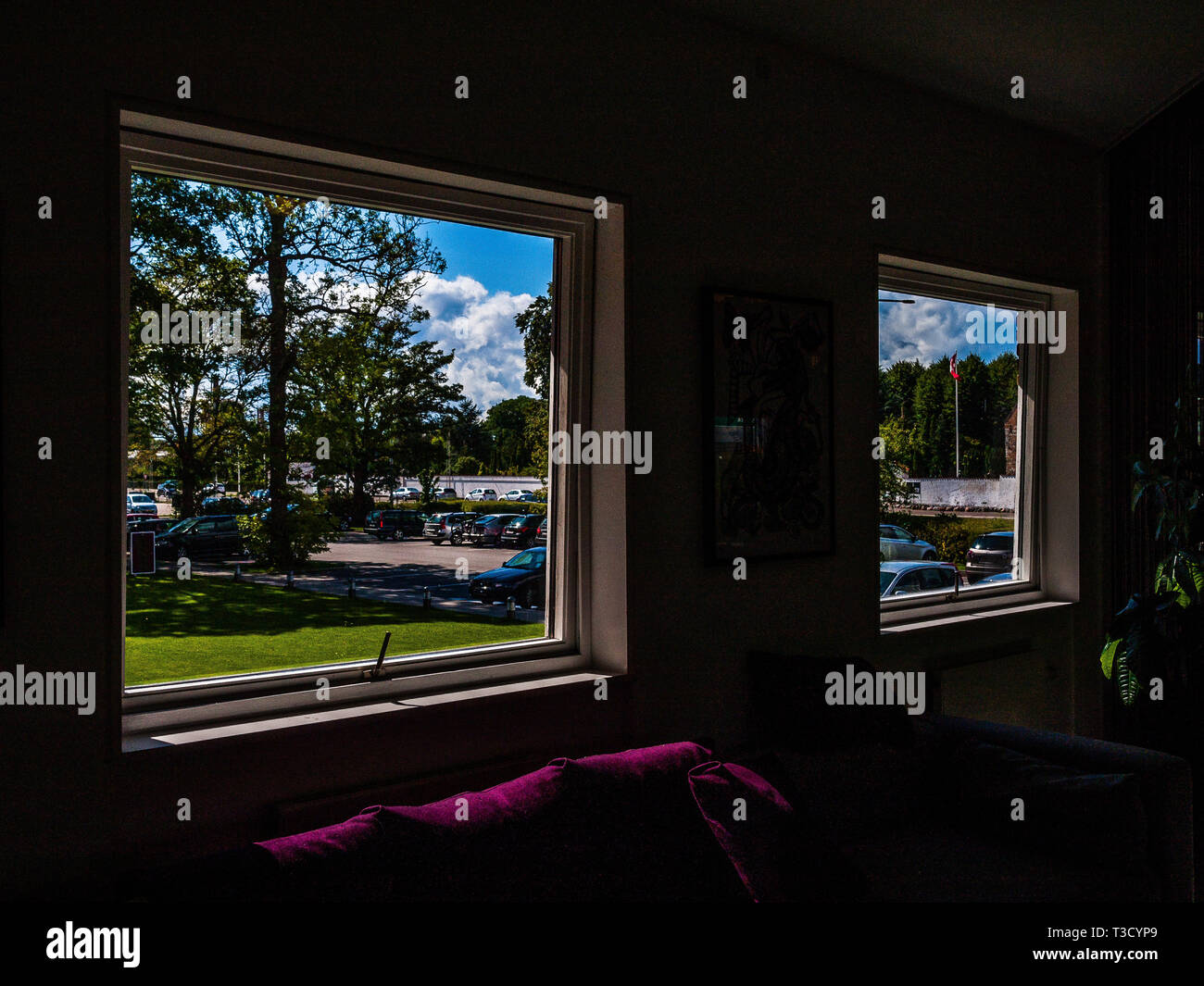 View through the windows hi-res stock photography and images - Alamy