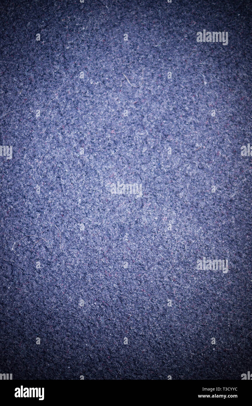 blue polluted fabric texture macro close-up with vignette. background ...