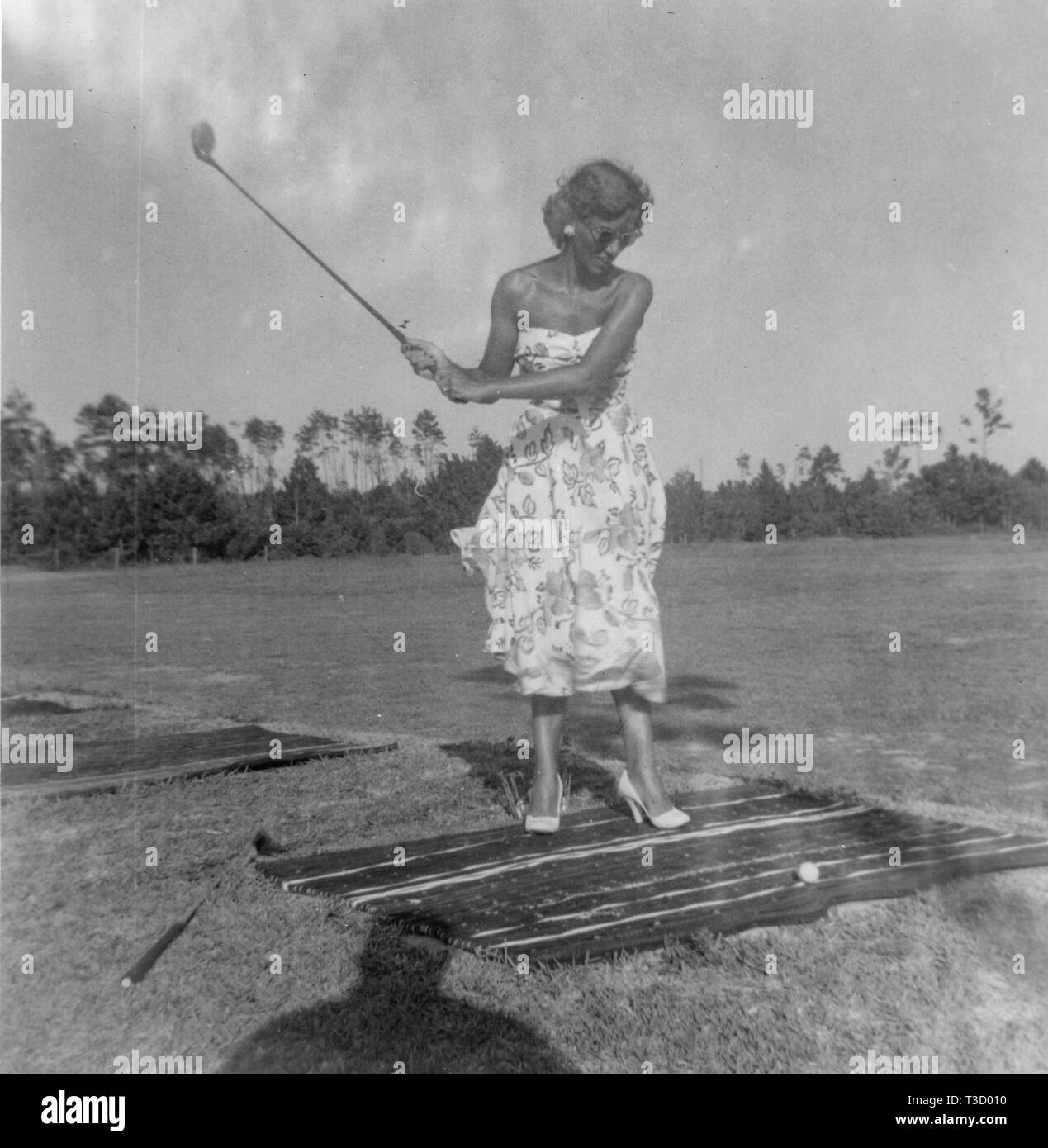 1966 sunbathing woman hi-res stock photography and images - Alamy