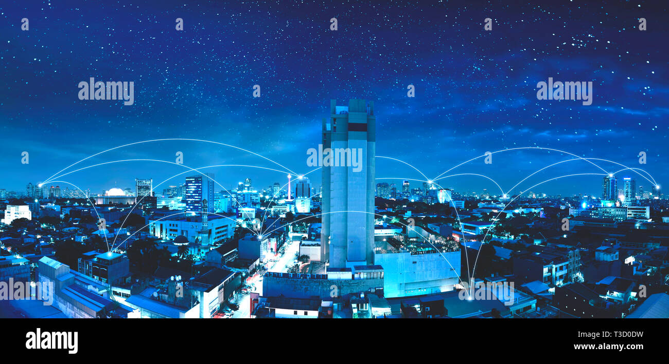 Modern city background hi-res stock photography and images - Alamy