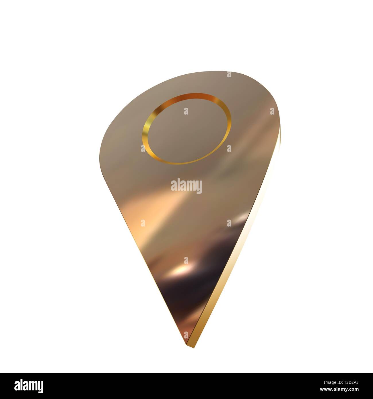 Realistic 3d pointer of map. 3d illustration Stock Photo - Alamy