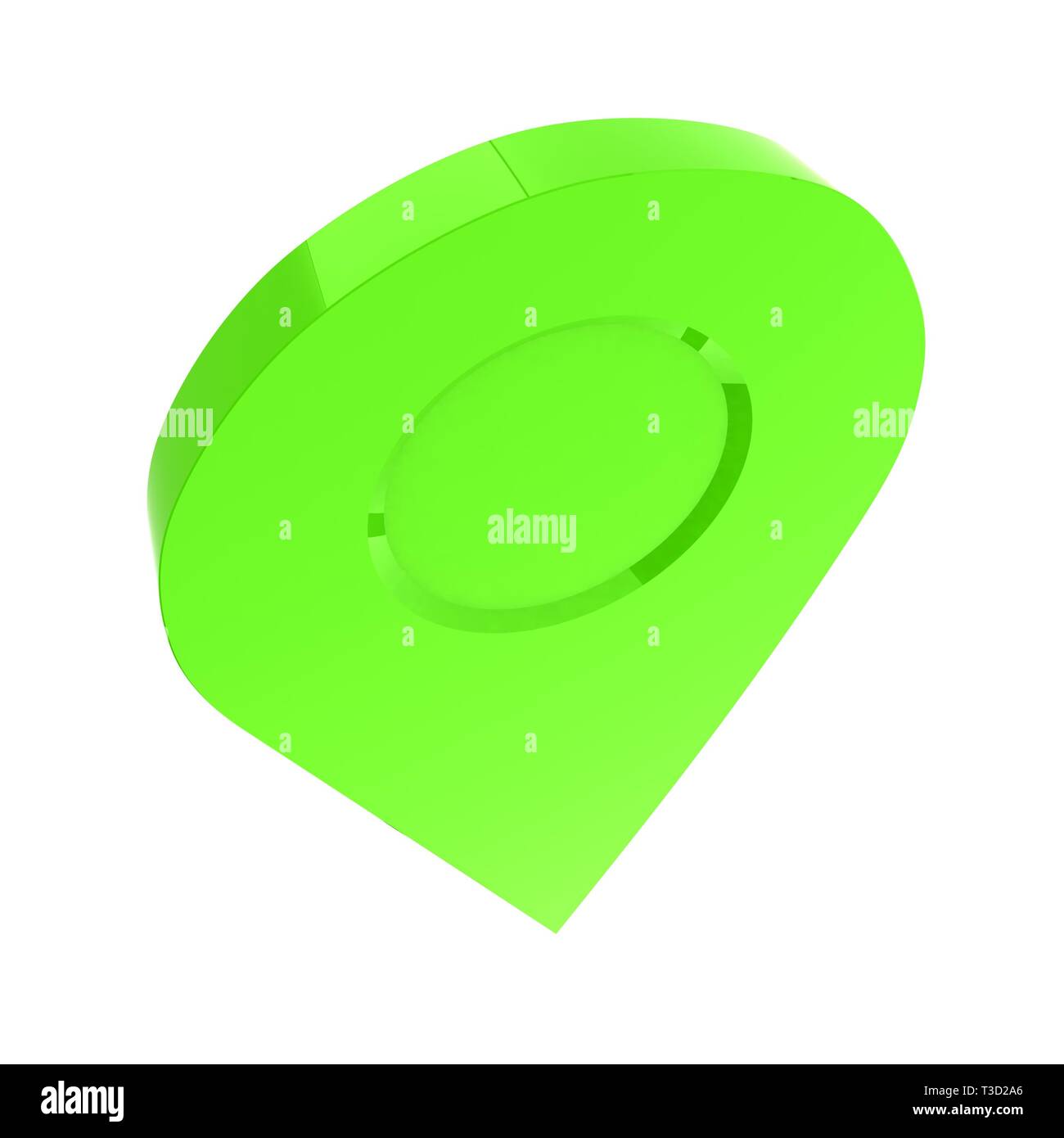 Realistic 3d pointer of map. 3d illustration Stock Photo - Alamy