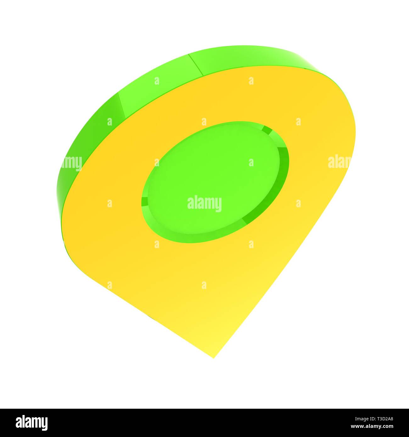 Realistic 3d pointer of map. 3d illustration Stock Photo - Alamy