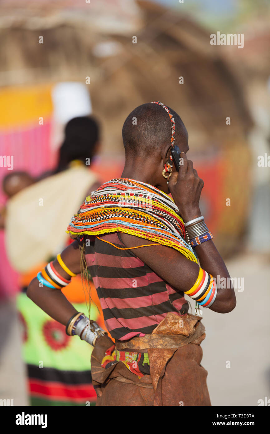 Traditional turkana woman hi-res stock photography and images - Alamy