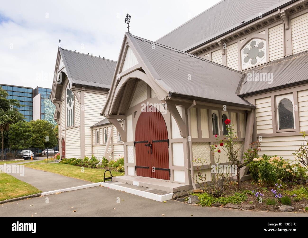 The Church of St Michael and All Angels Anglican church in Christchurch ...