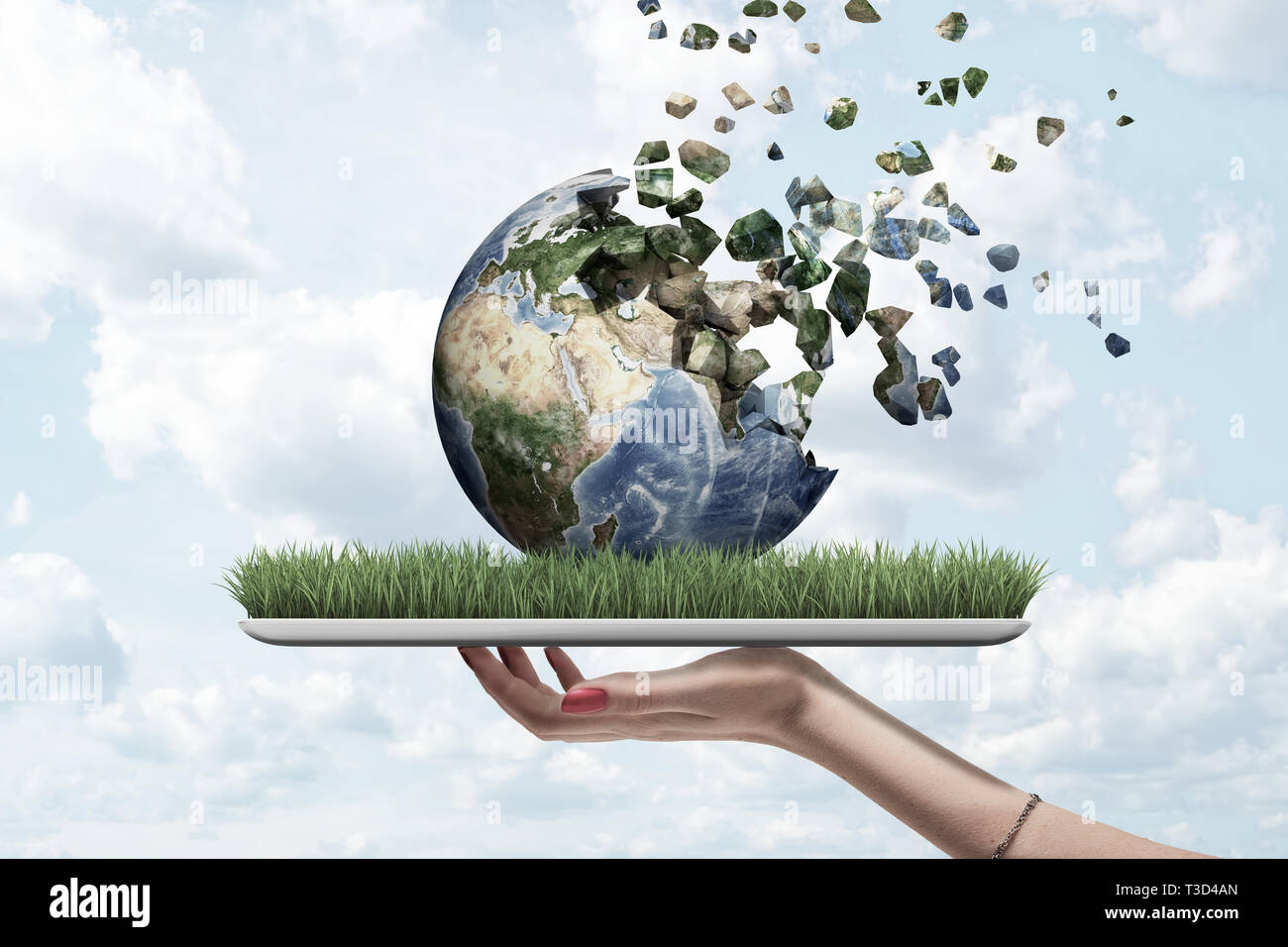 Broken earth hi-res stock photography and images - Alamy