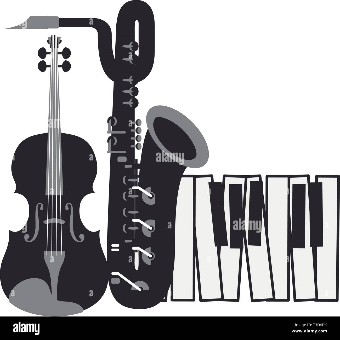 musical instruments isolated icon Stock Vector Image & Art - Alamy