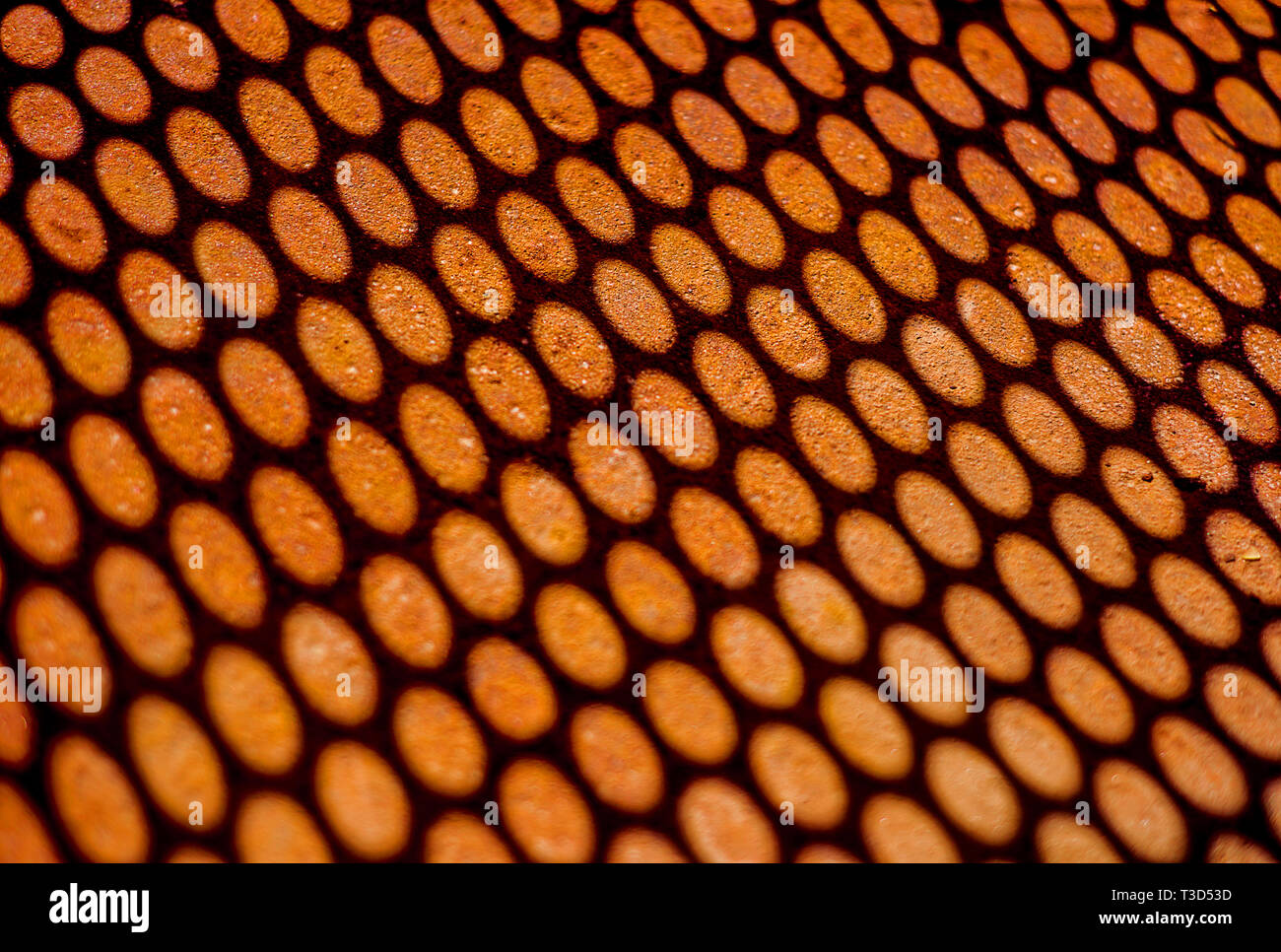 Big sheet with holes and blurred background hi-res stock photography ...