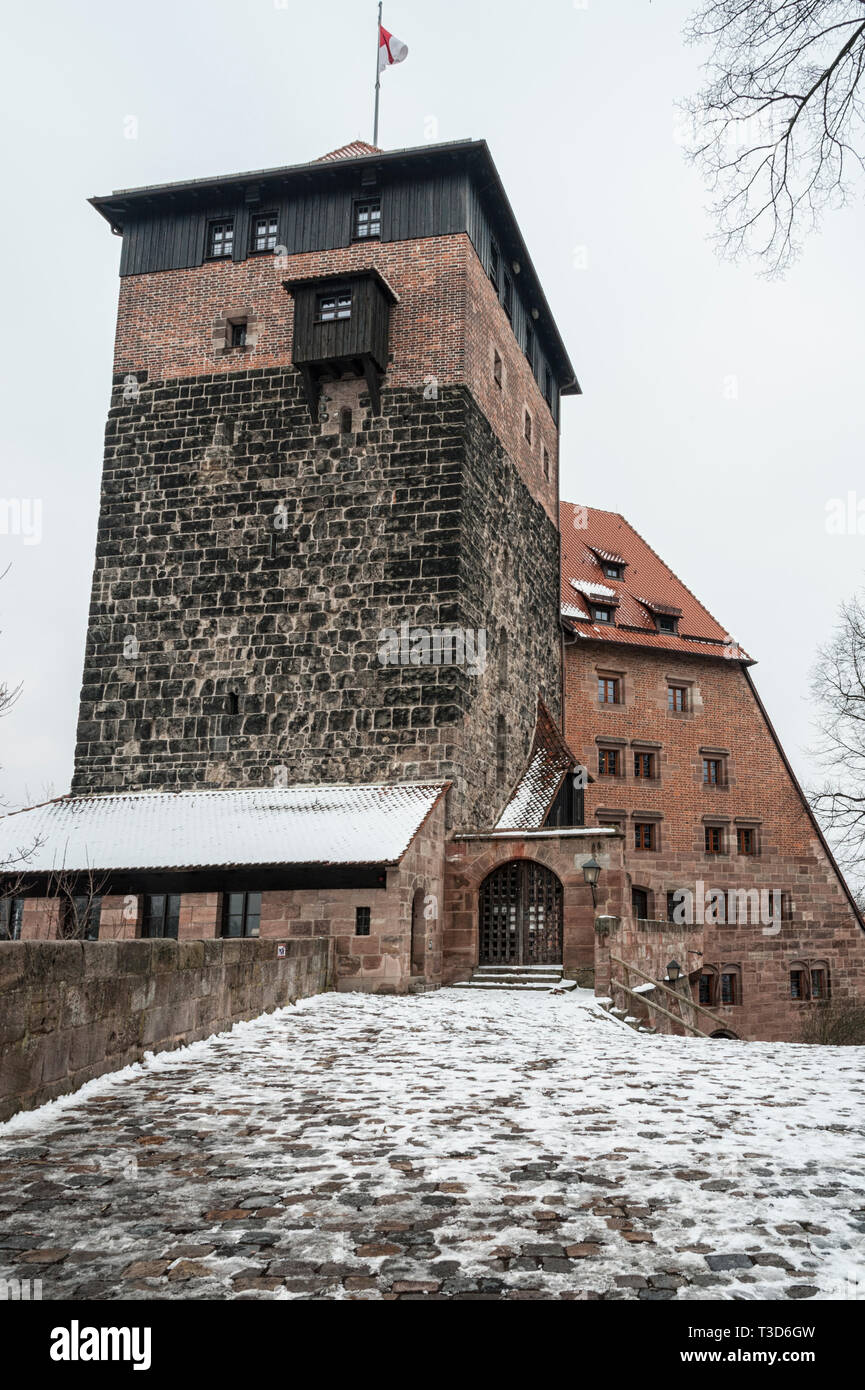 Nuremberg Imperial Castle (Keiserburg) from Holy Roman Empire - one of ...