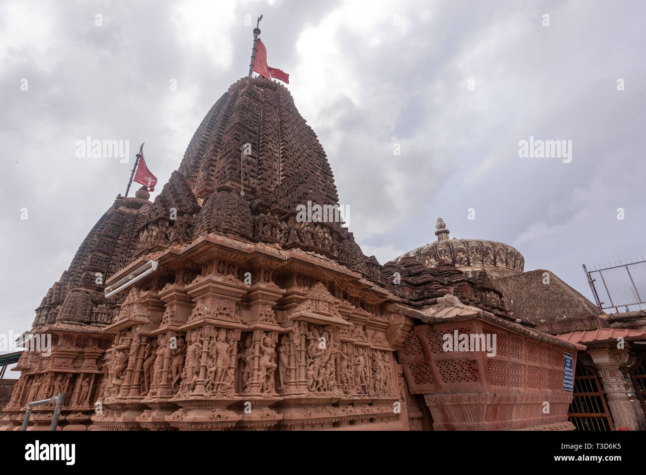 Carving on the walls of Osian Jain temple, Osian, Jodhpur, Rajasthan ...