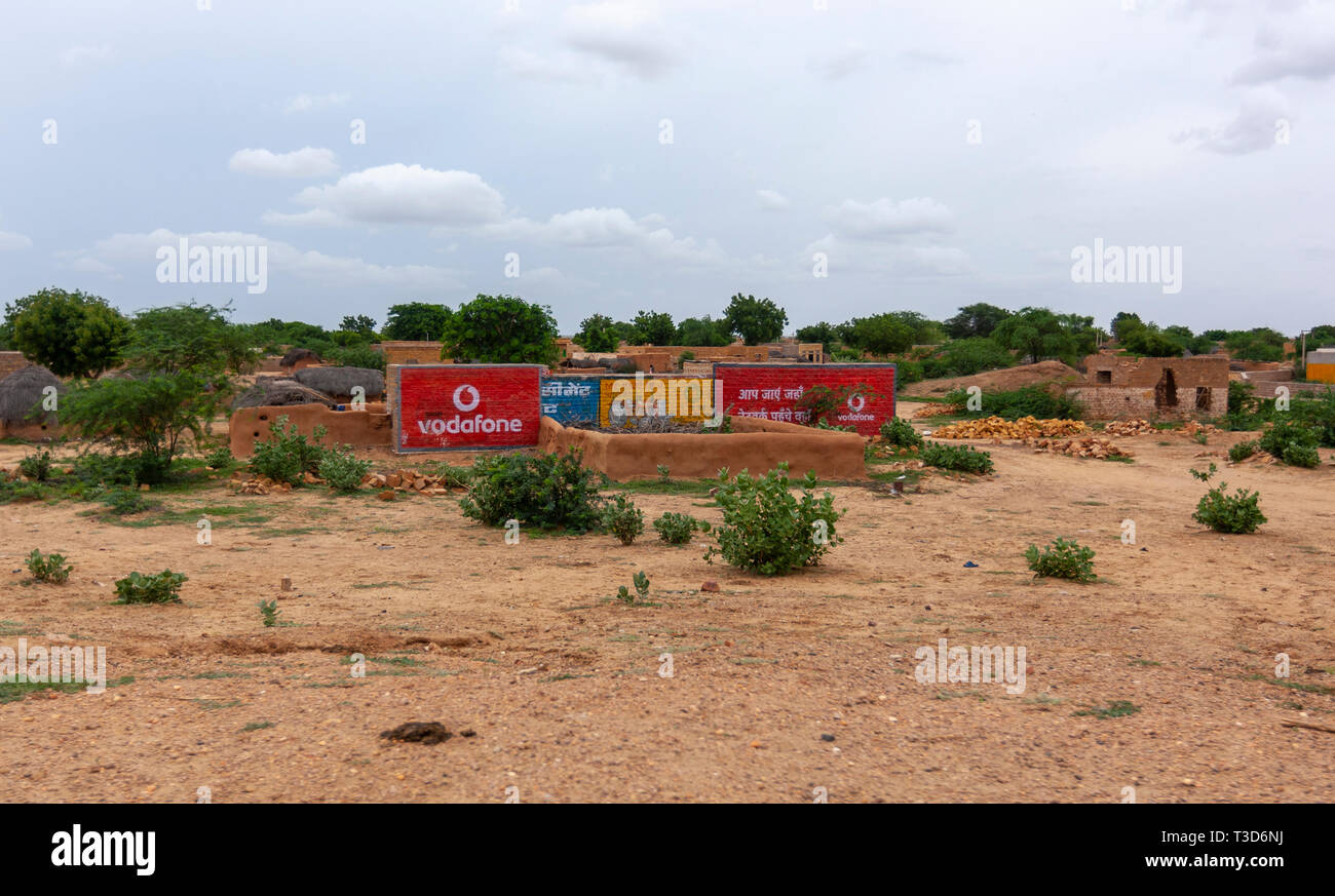 Rajasthan village hi-res stock photography and images - Alamy
