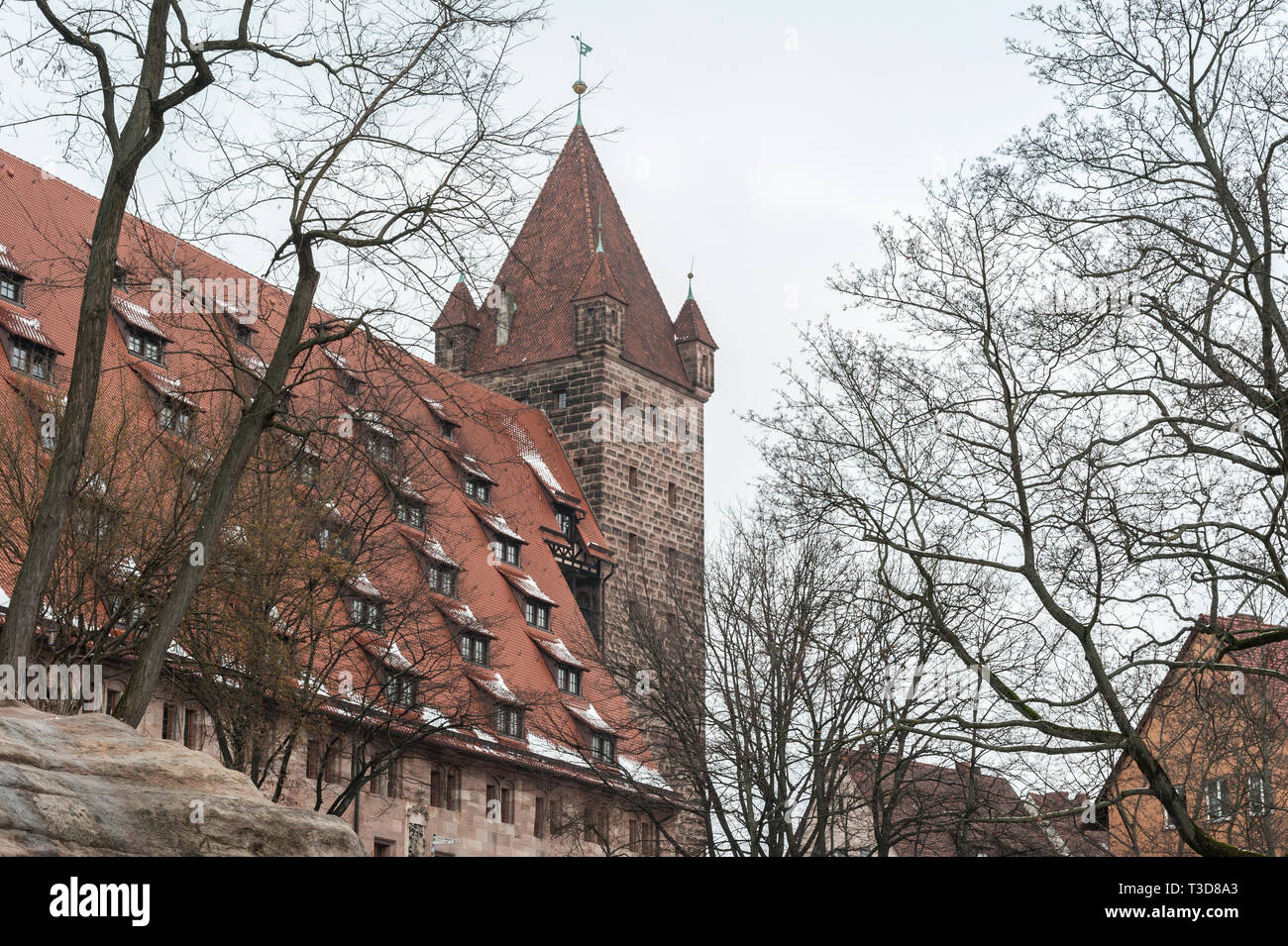 Nuremberg Imperial Castle (Keiserburg) from Holy Roman Empire - one of ...