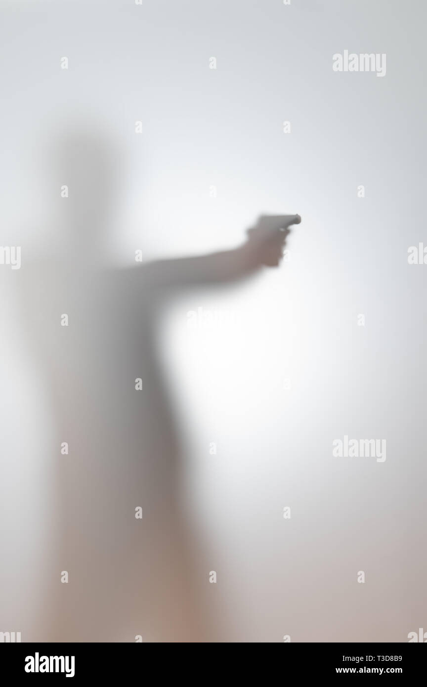 Blurry figure silhouette hi-res stock photography and images - Alamy