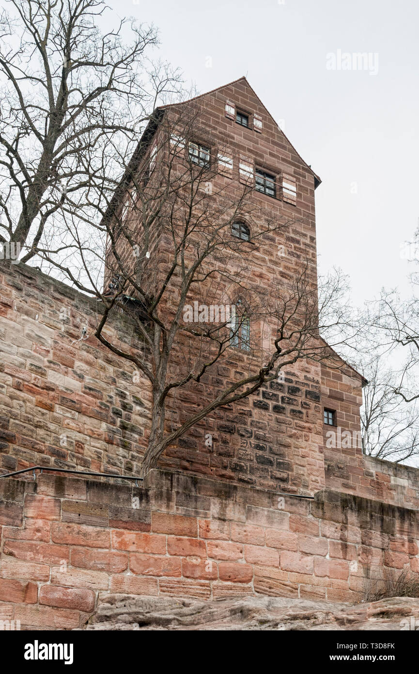 Nuremberg Imperial Castle (Keiserburg) from Holy Roman Empire - one of ...