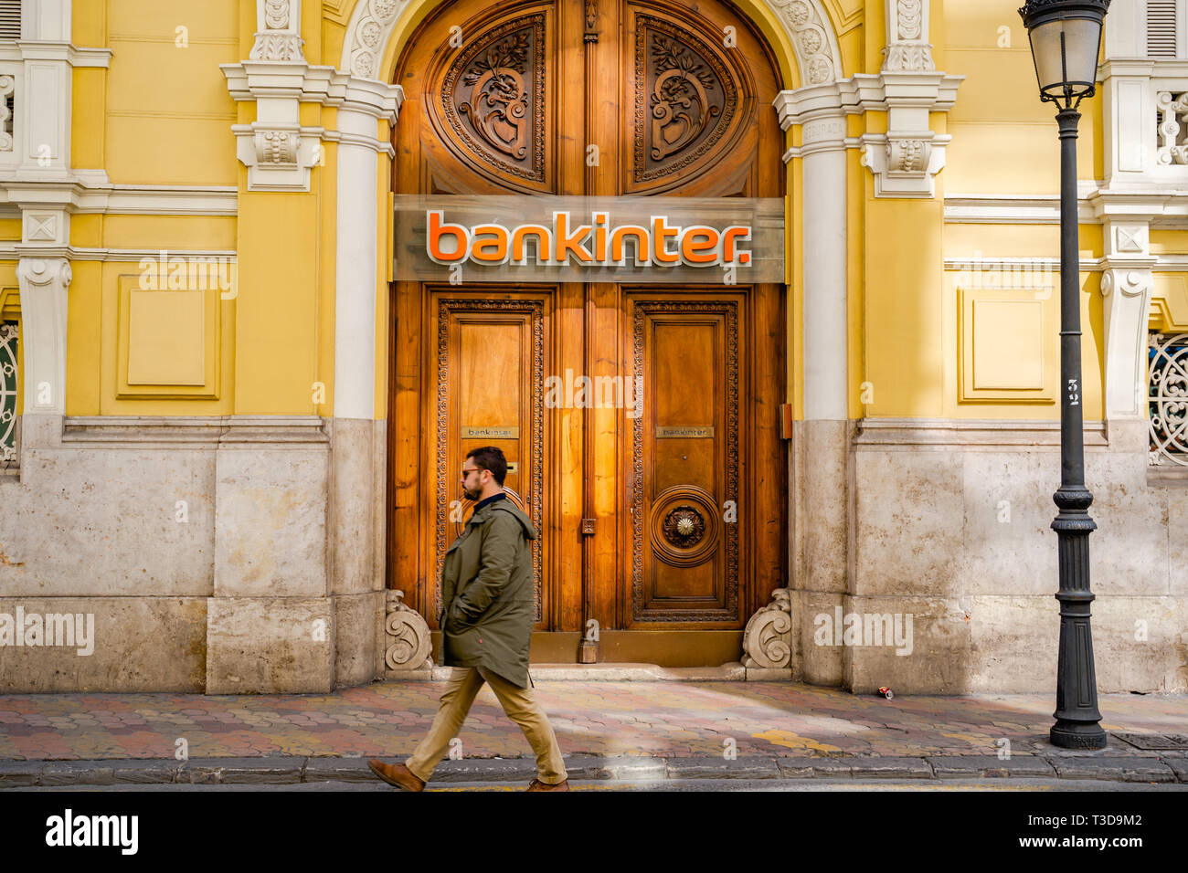 Bankinter building facade hi-res stock photography and images - Alamy