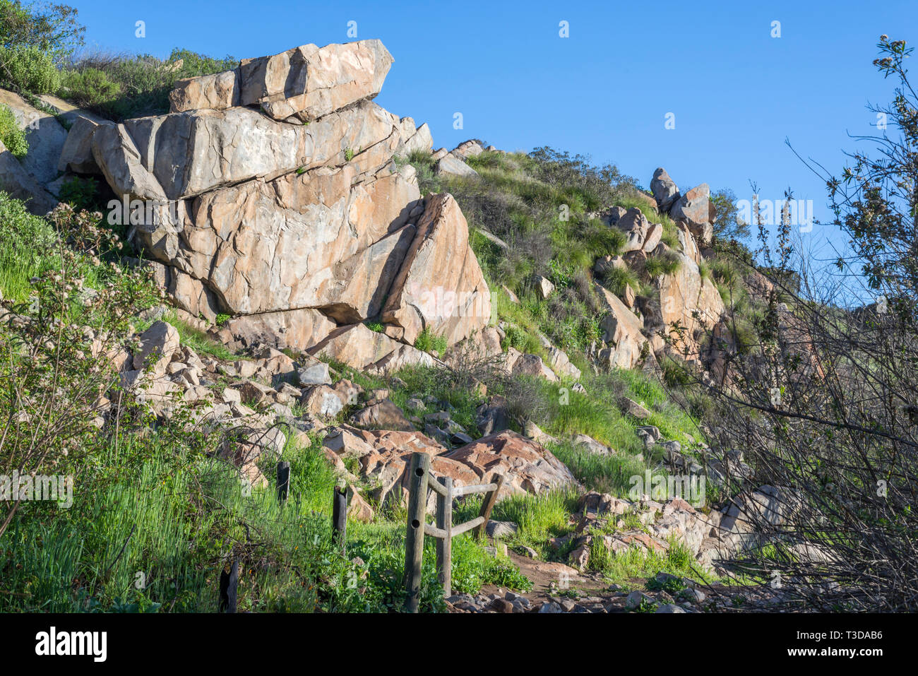 Mission Trails Regional Park. San Diego, California, USA Stock Photo ...