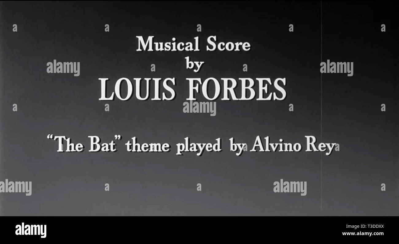The Bat is an American mystery film from 1959 starring Vincent Price ...