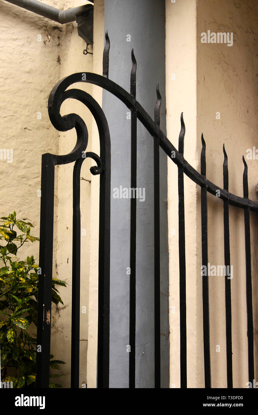 Bruges Gate Detail Stock Photo - Alamy