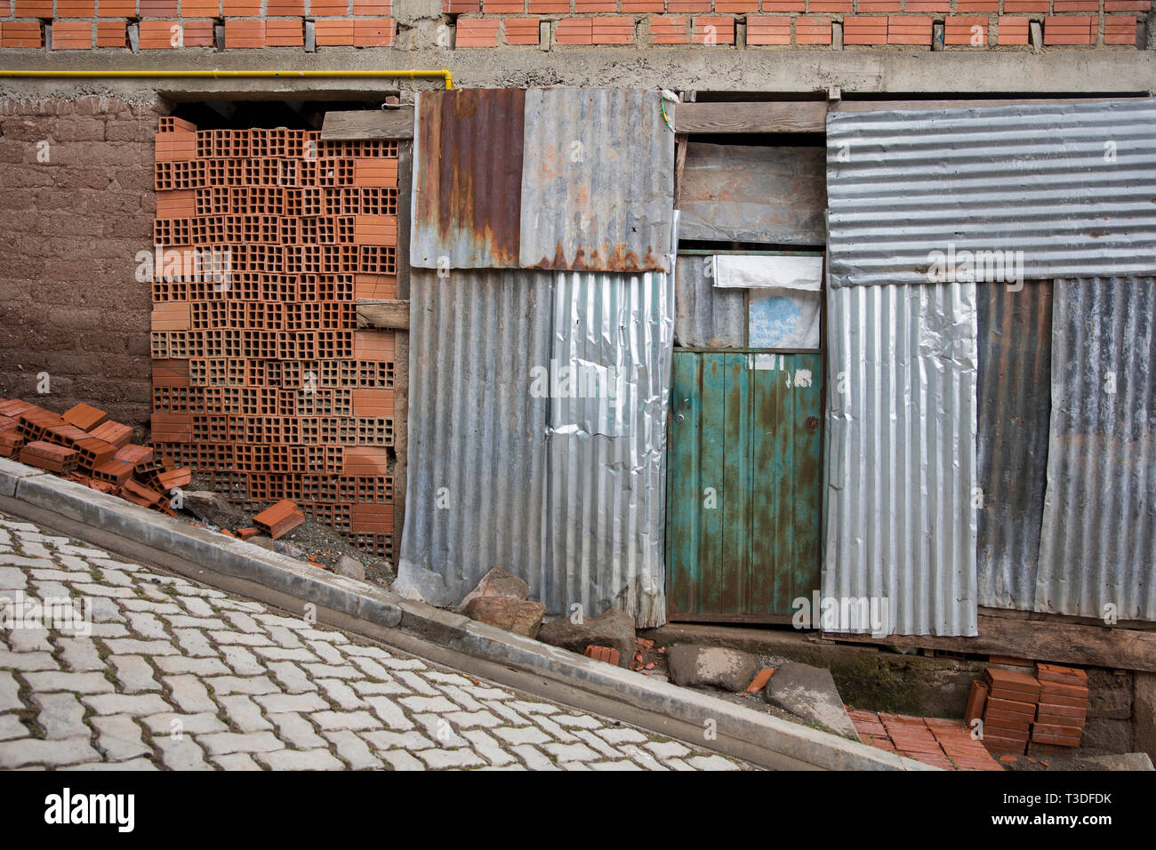 Poor house metal sheet hi-res stock photography and images - Alamy