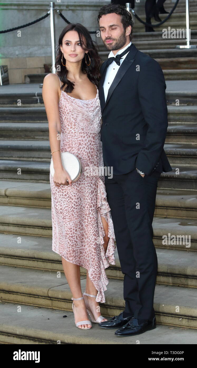 London, UK. Lucy Watson and James Dunmore at World Premiere of Netflix ...