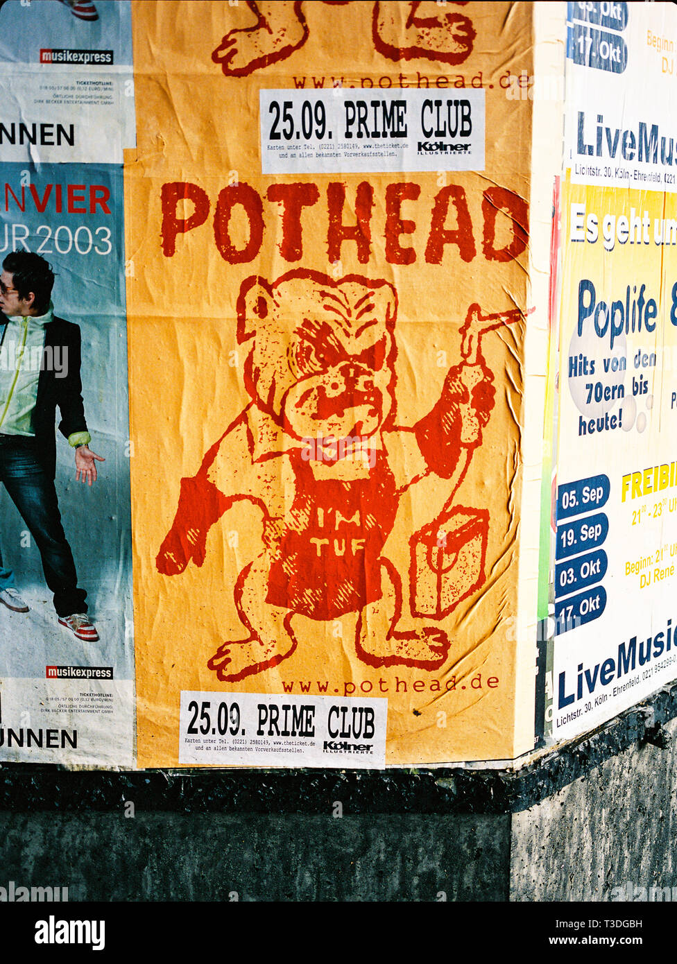 Pot Head poster, Cologne, Germany Stock Photo - Alamy