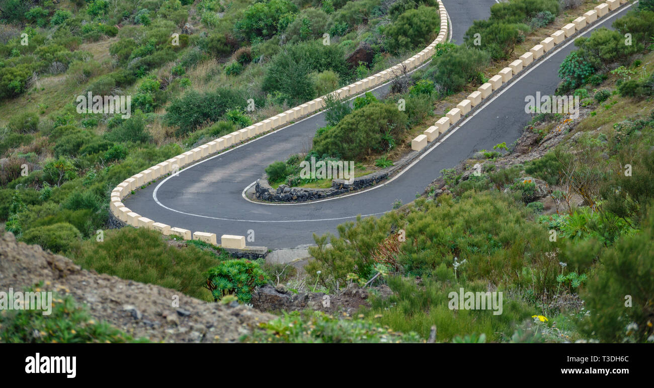 Steep Mountain Road