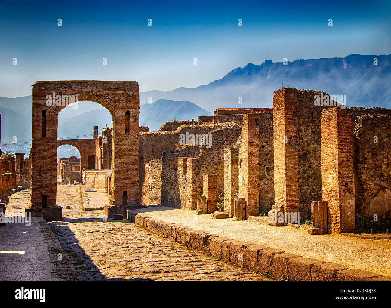 Vesuvius gate hi-res stock photography and images - Alamy