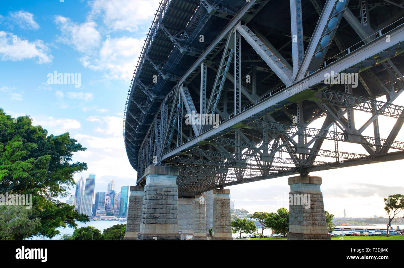 Sydney Harbor Bridge, city symbol, Australia Stock Photo - Alamy