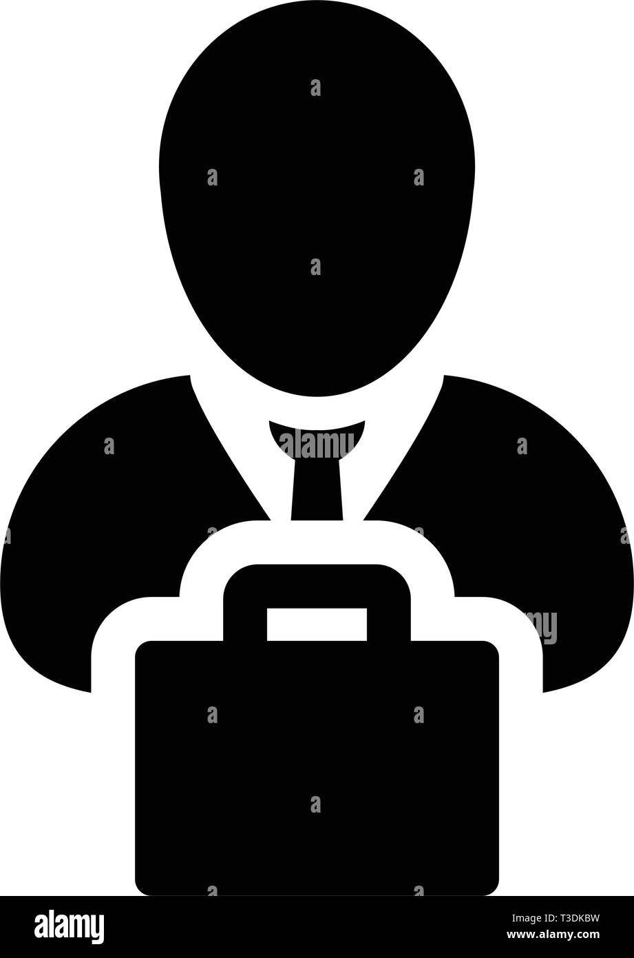 Customer icon vector male person profile avatar with shopping bag ...