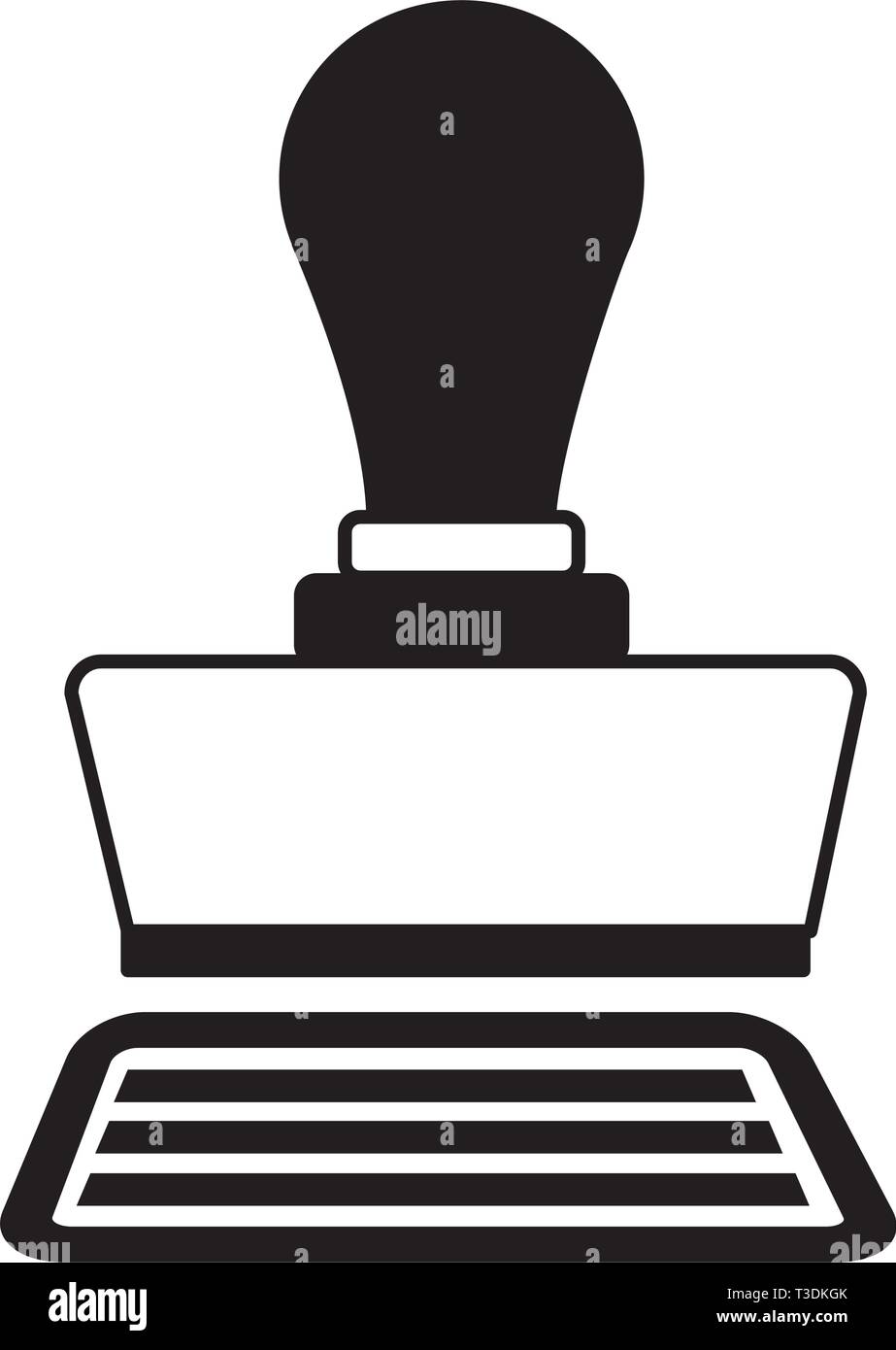 paper invoice paid stamp Stock Vector Image & Art - Alamy