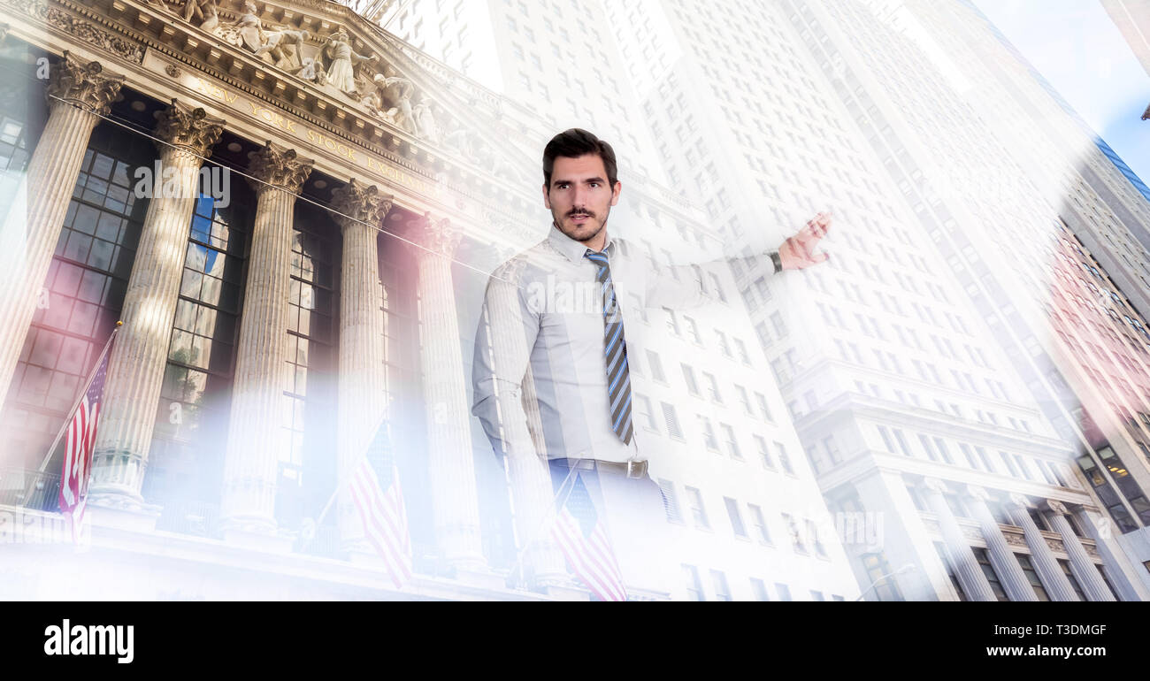 Financial collage hi-res stock photography and images - Alamy