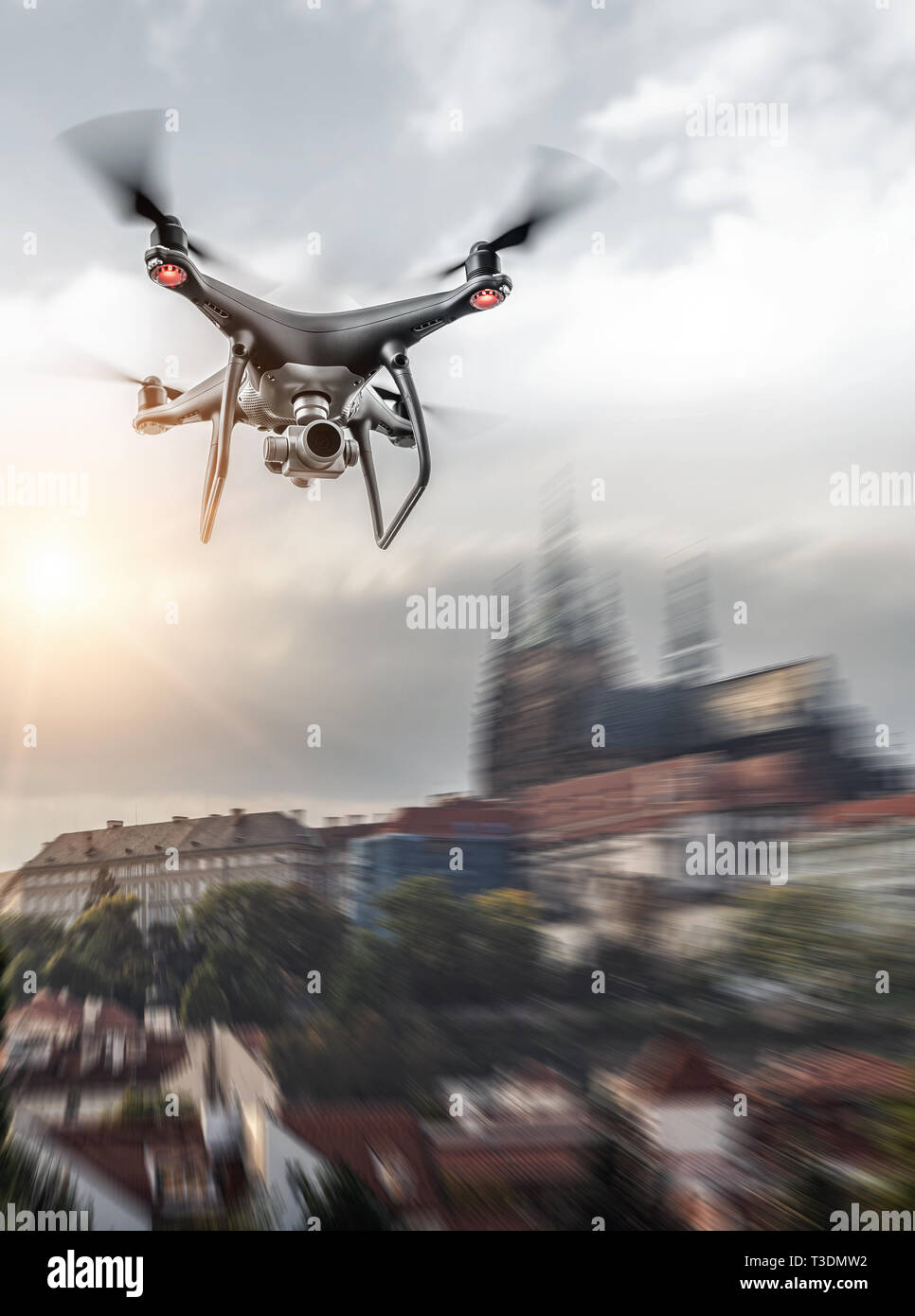 Modern drone hi-res stock photography and images - Alamy