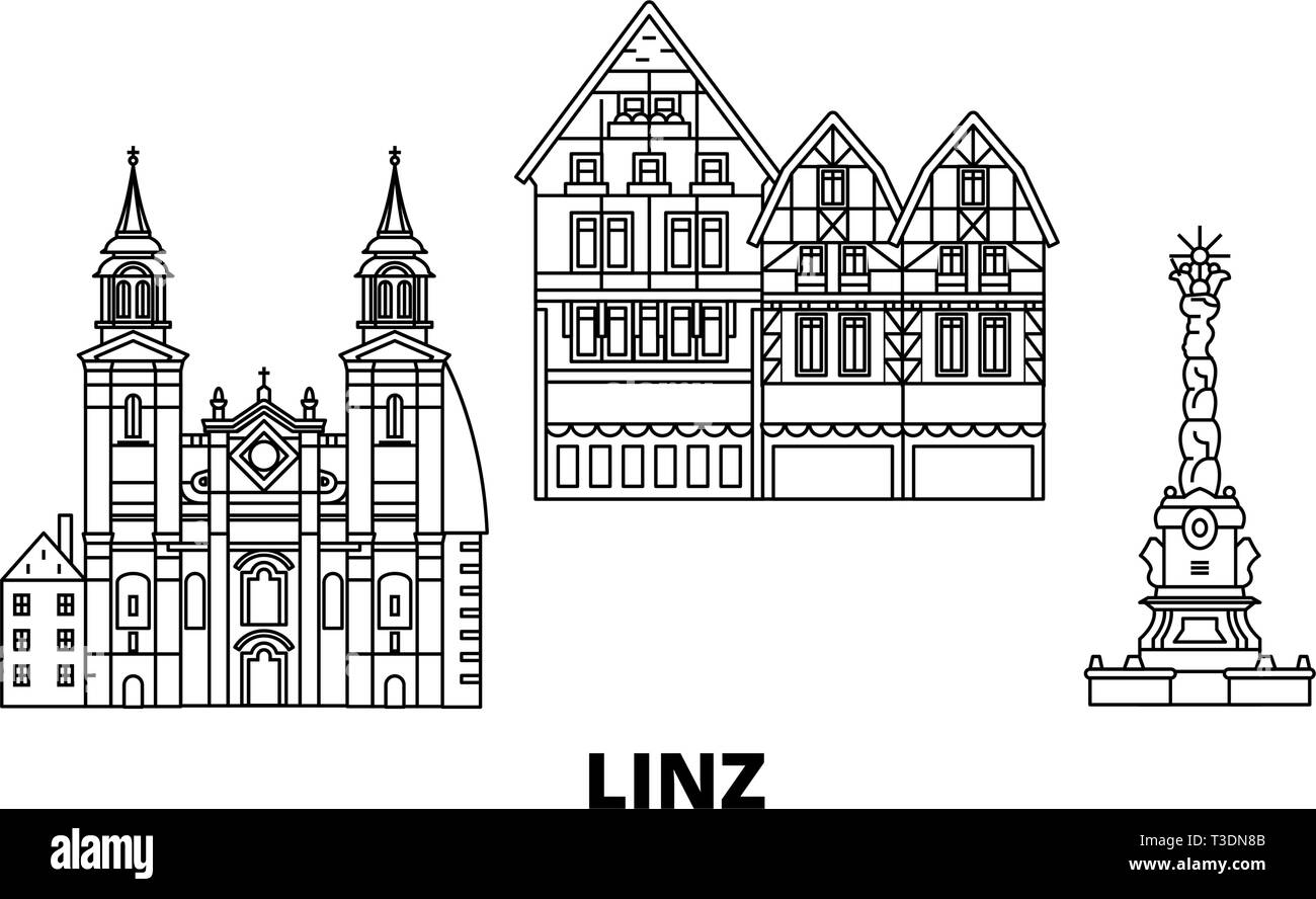 Skyline Linz Austria High Resolution Stock Photography and Images - Alamy