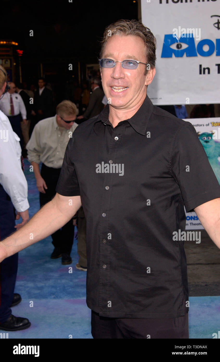 LOS ANGELES, CA. October 28, 2001: Actor TIM ALLEN at the world ...