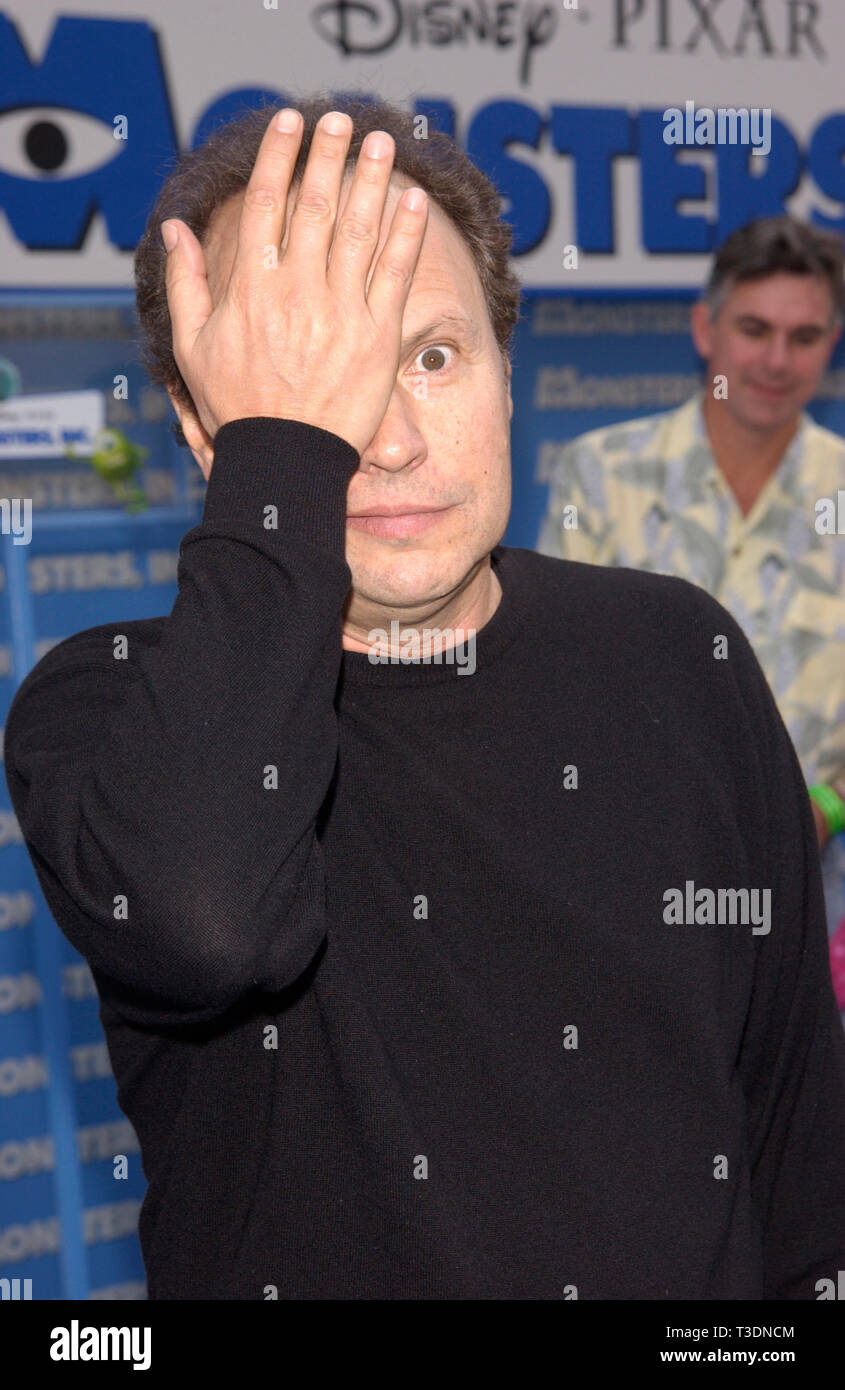 LOS ANGELES, CA. October 28, 2001: Actor BILLY CRYSTAL (voice of Mike ...