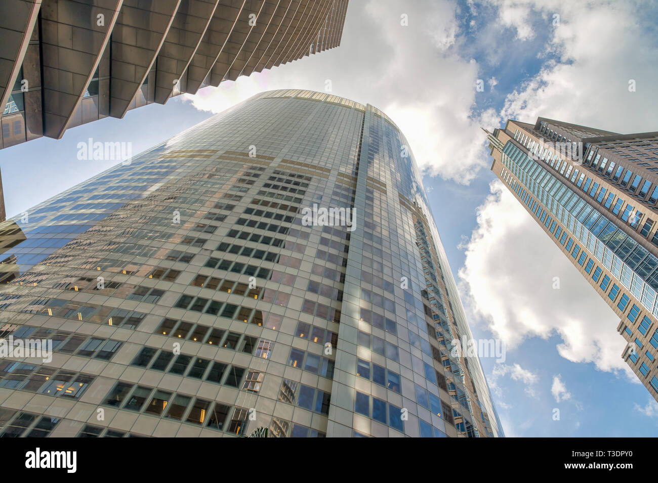Skyward view of Downtown Sydney buildings, Australia Stock Photo - Alamy